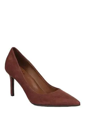 Naturalizer Anna Pointed-toe Pump - Cappuccino Brown