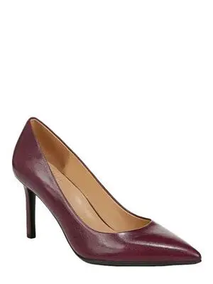 Naturalizer Naturalizer Anna Pointed-Toe Pump Deep Plum Purple Leather