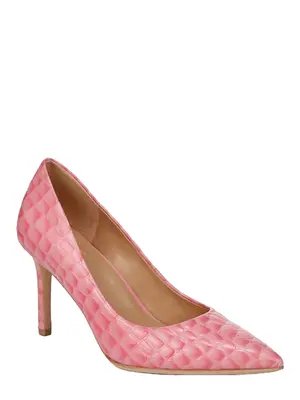 Naturalizer Naturalizer Anna Pointed-Toe Pump Flamingo Pink Leather