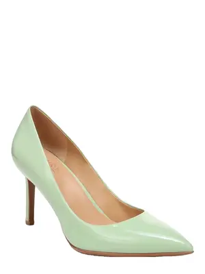 Naturalizer Naturalizer Anna Pointed-Toe Pump Mint Green Patent Leather