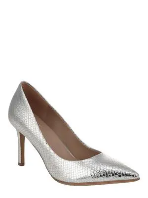 Naturalizer Naturalizer Anna Pointed-Toe Pump Silver