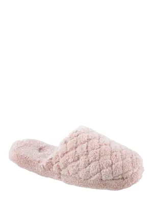 Acorn Acorn Quilted Spa Slide Slipper Pink