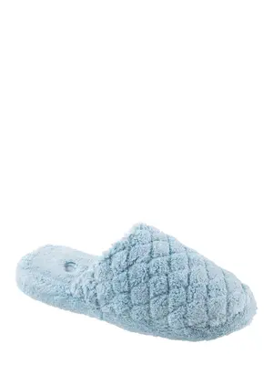 Acorn Acorn Quilted Spa Slide Slipper Powder Blue