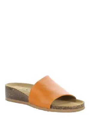 BOS. & CO. Lux Slide Sandal Orange