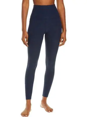 Beyond Yoga Everyday Space Dye High Waist Pocket Leggings - Nocturnal Navy