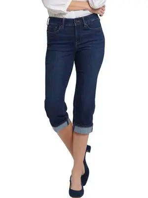 NYDJ NYDJ Marilyn Cool Embrace Straight Crop Jeans Northbridge