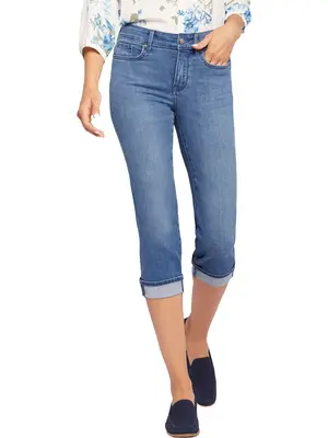 NYDJ NYDJ Marilyn Cool Embrace Straight Crop Jeans Stunning