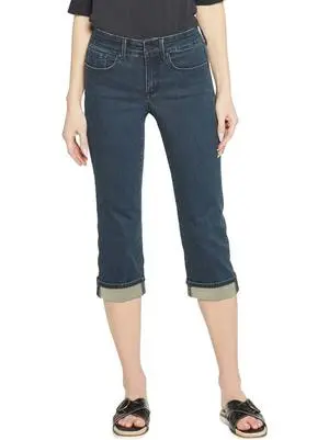 NYDJ NYDJ Marilyn Cool Embrace Straight Crop Jeans Tilton