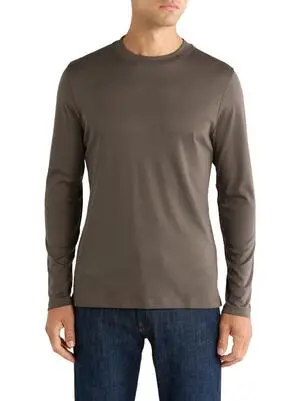 Robert Barakett Georgia Long Sleeve T-shirt - Beluga