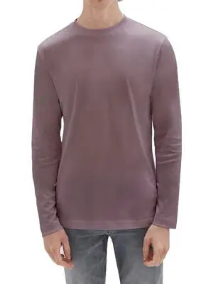 Robert Barakett Georgia Long Sleeve T-shirt - Evening Pu