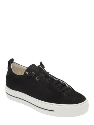 Paul Green Paul Green Faye Leather Sneakers Black Galaxy