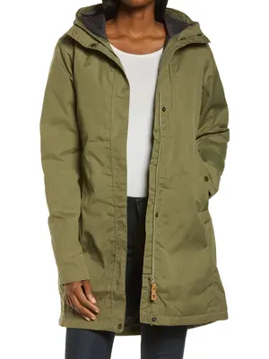 Fjallraven Fjällräven Kiruna Water Resistant Parka Green