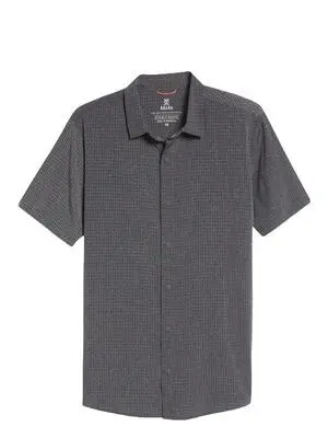 ROARK Bless Up Short Sleeve Button-up Shirt Black 2