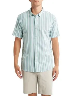ROARK Bless Up Short Sleeve Button-up Shirt - Srd