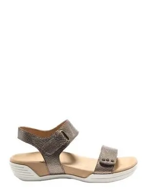 HALSA FOOTWEAR Dominica Sandal - Bronze Leather