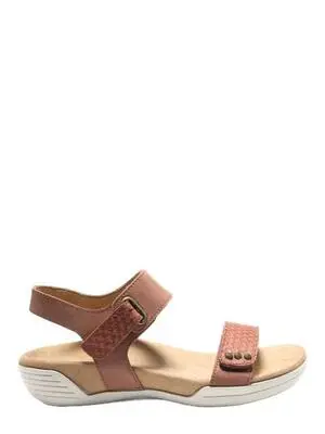 HALSA FOOTWEAR Dominica Sandal - Brown Leather