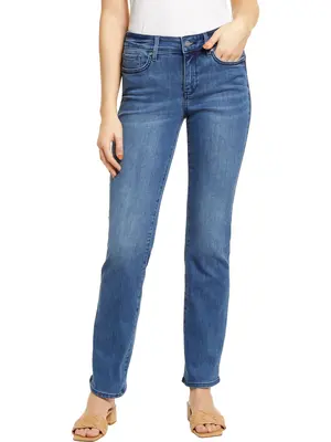 NYDJ Marilyn Straight Leg Jeans Foundry