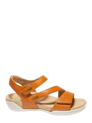 HALSA FOOTWEAR Hälsa Footwear Denia Ankle Strap Sandal Dark Mango