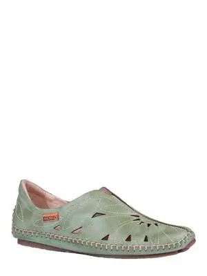 Pikolinos Jerez Skimmer Flat - Mint Green