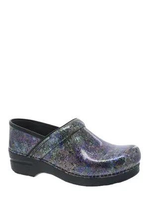 Dansko Dansko Professional Clogs Metallic Ink