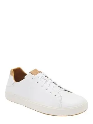 Olukai Lae'ahi Li 'ili Low Top Sneaker - Bright White/bright White
