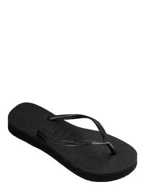 Havaianas Slim Flatform Flip Flop - Black