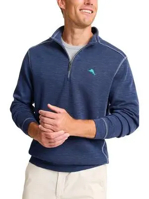 Tommy Bahama Tobago Bay Half-zip Pullover - Island Nav