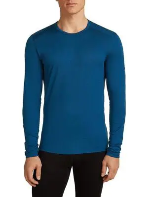 Icebreaker Oasis Long Sleeve T-shirt - Atlantis