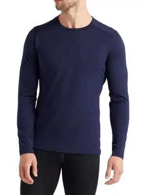 Icebreaker Oasis Long Sleeve T-shirt - Midnight Navy