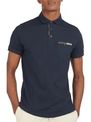 Barbour Corpatch Polo Shirt - Navy