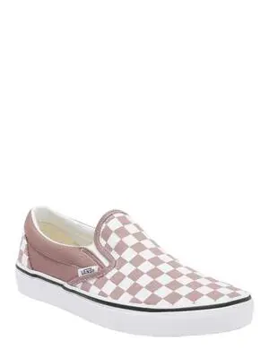 VANS Vans Classic Slip-On Sneakers Checkerboard Antler
