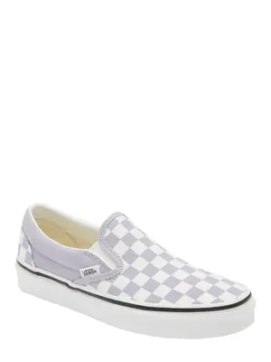 VANS Vans Classic Slip-On Sneakers Checkerboard Languid Lavender