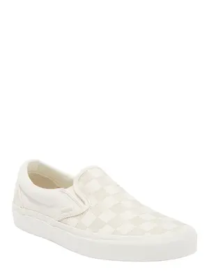 VANS Vans Classic Slip-On Sneakers Checkerboard Marshmallow