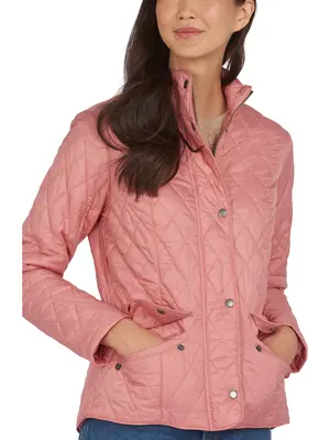 Barbour Barbour Flyweight Quilted Jacket Dusty Rose