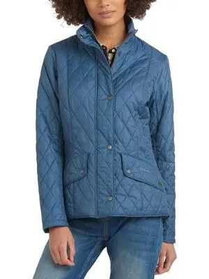 Barbour Barbour Flyweight Quilted Jacket Stone Blue