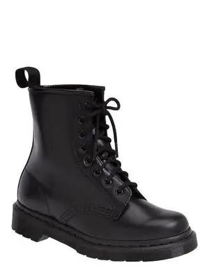 Dr. Martens 1460 Mono Lace-up Boots - Black Smooth