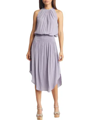 Ramy Brook Ramy Brook Audrey Sleeveless Midi Dress Lavender Lust