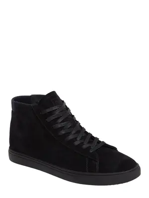 Clae CLAE Bradley Mid Top Sneakers Deep Navy Suede