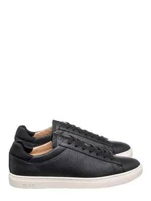 Clae Bradley Sneaker - Black Tumbled Leather