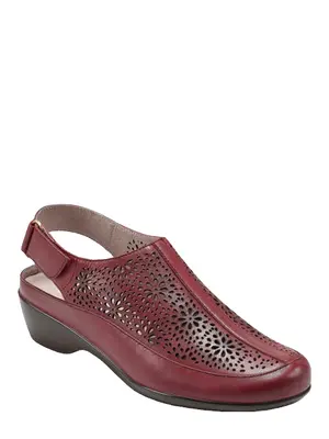 Easy Spirit Easy Spirit Dawn Slingback Clog Dark Red