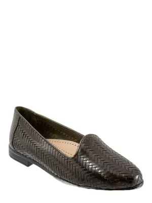 Trotters Trotters Liz Iii Flat Dark Olive