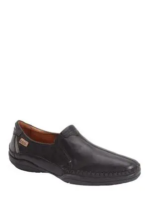 Pikolinos San Telmo Slip-on Loafer - Black/dark Grey Leather