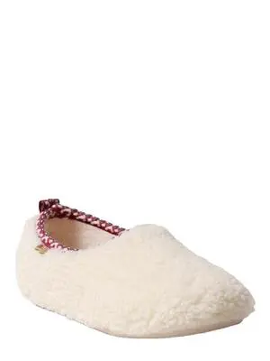 TONI PONS Marta Fleece Slipper White Wool