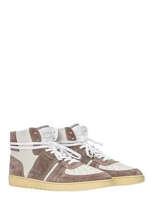COLLEGIUM Collegium Pillar Destroyer High-Top Sneakers Espresso