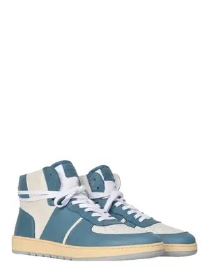 COLLEGIUM Collegium Pillar Destroyer High-Top Sneakers White/ Teal