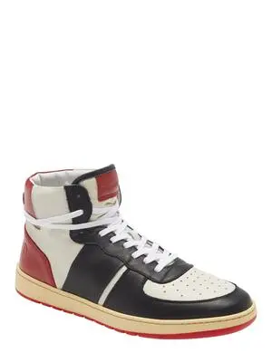 COLLEGIUM Pillar Destroyer High-top Sneakers - White/black/red