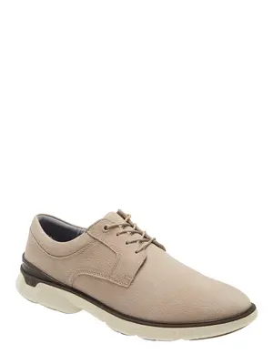 Johnston & Murphy Johnston & Murphy Tanner Waterproof Derby Beige Waterproof Nubuck