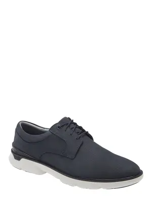Johnston & Murphy Johnston & Murphy Tanner Waterproof Derby Navy Waterproof Nubuck