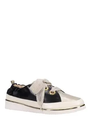 Ron White Novena Sneaker - Onyx/ Platino