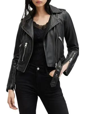 ALLSAINTS AllSaints Balfern Leather Biker Jacket